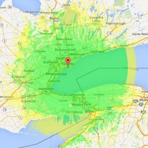 Repeater Coverage Map